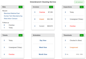Dashboard - CleanGuru