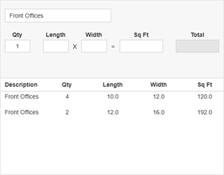 Enter Measurements - Manual - Cleanguru